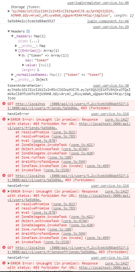 Nodejs Data Not Storing In Localstorage In Angular 5 Stack Overflow