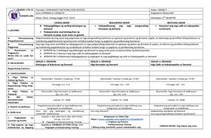 THC Entrep Studocu SYLLABUS Approval Sheet Course Title