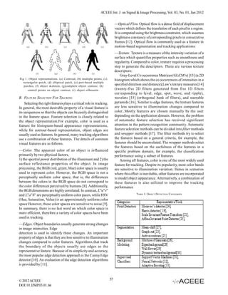 Object Detection And Tracking In Video Sequences PDF