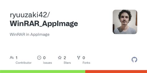 Github Ryuuzaki42winrarappimage Winrar In Appimage