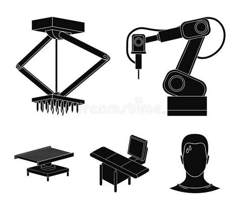 Automotive Icons Black Stock Illustrations 7 844 Automotive Icons
