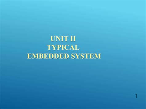 Embedded PPT 2 Unit Dr Monika Edited Pptx