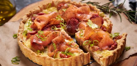 Crostata Salata Al Salmone Affumicato Mowi Signature