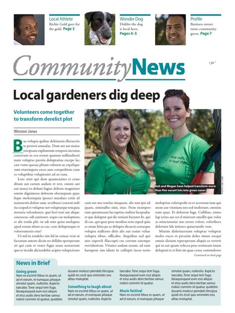 Community Newsletter Pdf