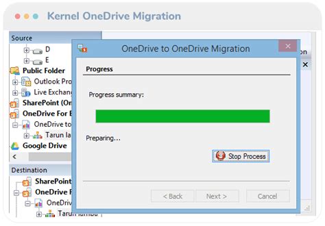 OneDrive Migration Tool To Perform Migration Between OneDrive For Business