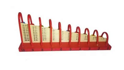 Wooden Calculation Shelf Abacus Counting Addition Subtraction Maths
