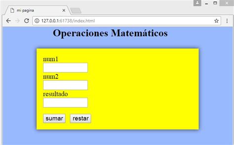 Programando Aprendiendo Colaborando Suma Y Resta De Números En