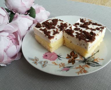 Ciasto Biszkoptowe Z Kremem Jogurtowym Przepis PrzyslijPrzepis Pl