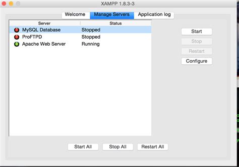 Macos XAMPP MySQL Database Won T Run Stack Overflow