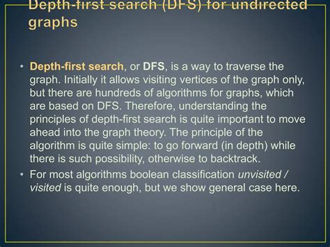Depth First Traversal Data Structure Algorithms Pptx