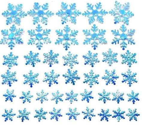 Snowflake Confetti Oshc Craft Kits