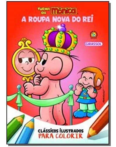 Turma Da Mônica Clássicos Ilustrados Para Colorir A Ro Mercadolivre