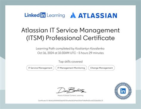 Kostiantyn Kovalenko On Linkedin Certificate Of Completion