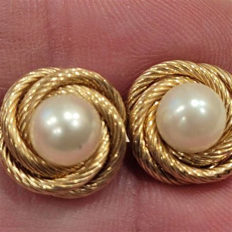 Love Knot Earrings Etsy