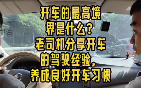 开车的最高境界是什么？老司机分享开车的驾驶经验，养成良好开车习惯 牧羊人在路上 牧羊人在路上 哔哩哔哩视频