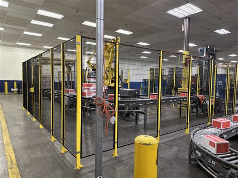 Fanuc Palletizing Robot And Pallet Stretch Wrapper Equipment Butler