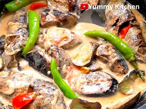 Ginataang Tulingan With Talong Yummy Kitchen