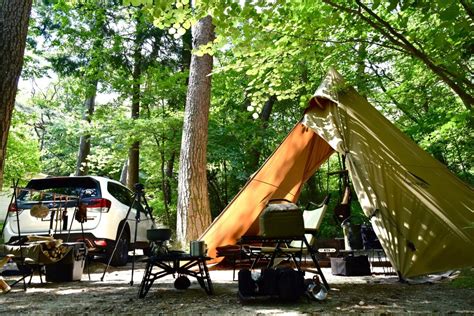 天空の森を遊びつくせ！岐阜県恵那市【保古の湖キャンプ場】