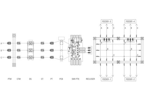 Transmission And Distribution Power Transformer Detail Circuit And