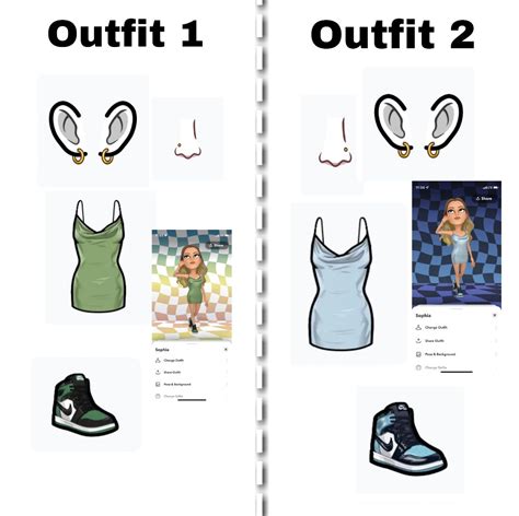 Matching Bitmojis Bitmoji Outfits Baddie Cute Bitmoji Ideas Snapchat