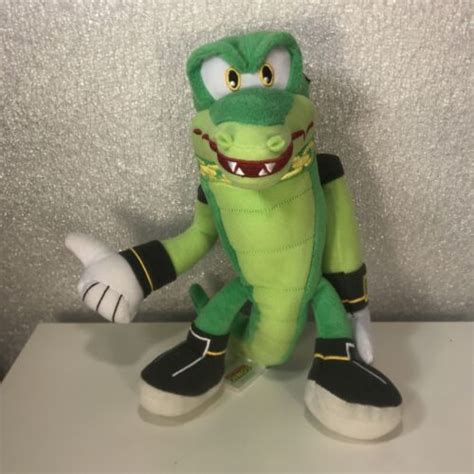 Sonic The Hedgehog Vector The Crocodile Tomy Plush 9 4578031074