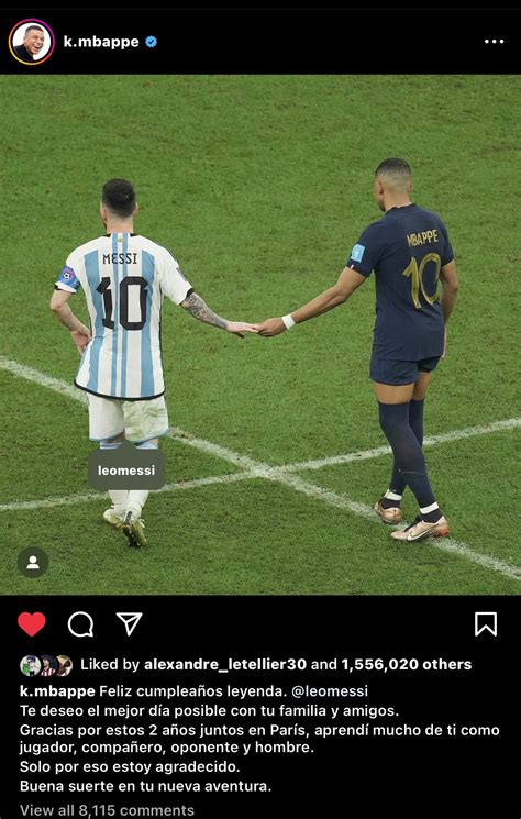 Psg Report On Twitter Kylian Mbappé “happy Birthday Legend Leo