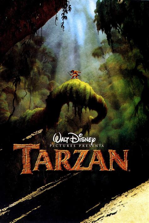 Original Tarzan Movie Poster 1999 Walt Disney Disney Films Disney Pixar Disney Movie Posters