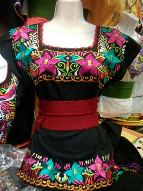 Blusas Artesanales Bordadas A Mano En Chiapas Mod Exclusivo 46500