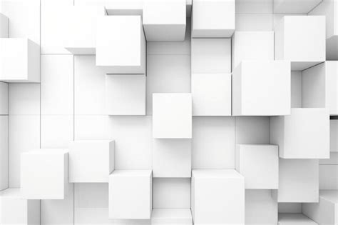 Abstract White Background And Copy Space Premium Ai Generated Image