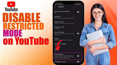 How To Disable Restricted Mode On YouTube Turn OFF Restricted Mode Social Media Apps