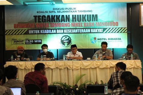 Koalisi Masyarakat Sipil Selamatkan Tambang Minta Pemerintah Lindungi Hak Warga