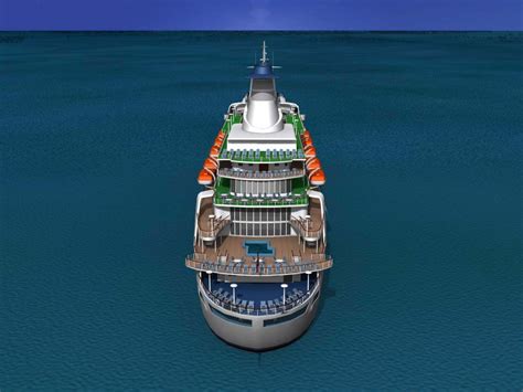 Pacific Princess D Model By Dreamscape Studios