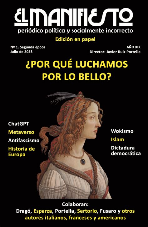 El Manifiesto Nº1 Época Ii José Antonio Primo De Rivera Ediciones