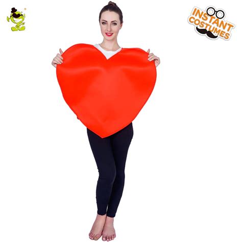 Jual Gratis Ongkir Womens Heart Costume Jumpsuit Cartoon Cosplay Emoji