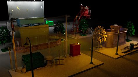 3d Modeling And Lighting On Behance