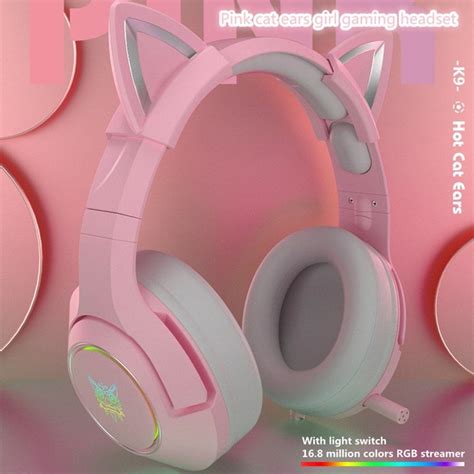 Kawaii Pink Cat Ears Headset Kawaii Fashion Shop Cute Asian