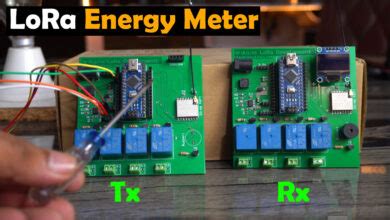 LoRa Energy Meter Using Arduino LoRa Power Meter Electricity Meter