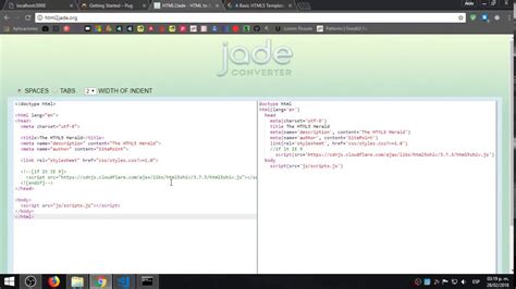 Build An Express App Node Express Pug Template Engine 3