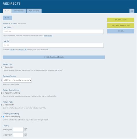 Create A Redirect Municipal Websites Central Help Center