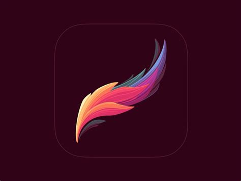 Procreate Icon — Rework Digital Art Software Ios App Icon Design Icon