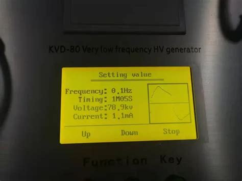 High Voltage AC Withstand Test Vlf Cable Hipot Tester Kv Hz Frequency Voltage Test Kit
