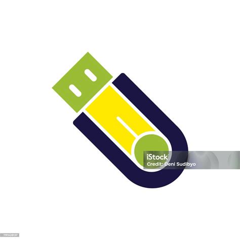 Usb 플래시 드라이브 아이콘 벡터 디자인 템플릿 0명에 대한 스톡 벡터 아트 및 기타 이미지 0명 Usb 메모리 Usb 케이블 Istock