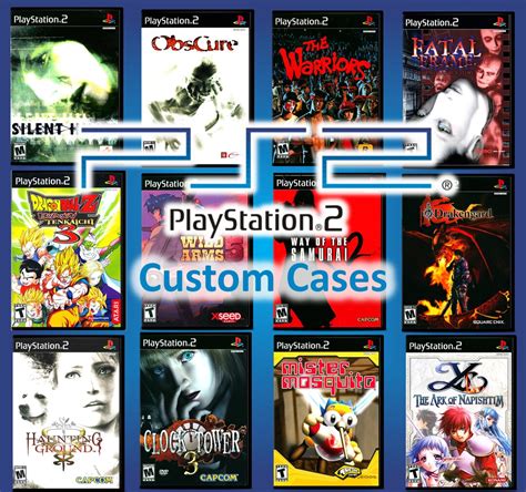 Custom Case Ps2 No Disc No Manual Custom Game Case