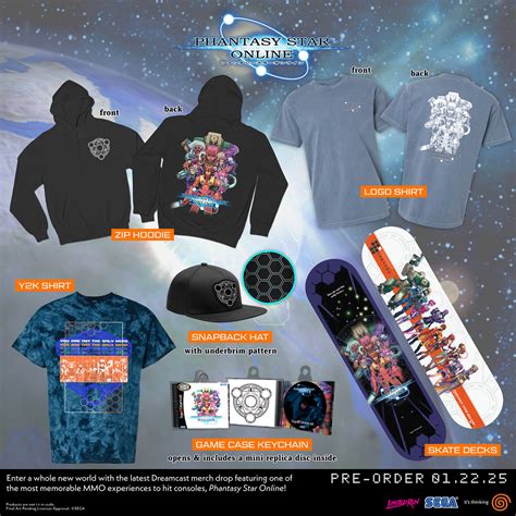 Phantasy Star Online Y2k Shirt Limited Run Games