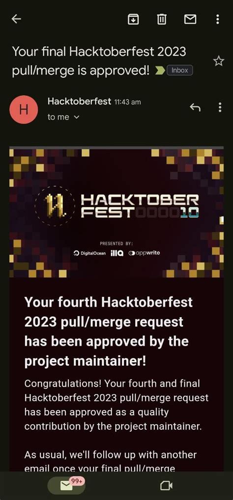 Vivek Sati On Linkedin Hacktoberfest Hacktoberfest2023 Pr Merged