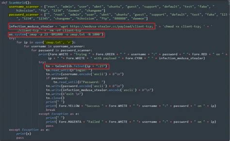 Mirai Based Medusa Botnet Is Back With Ransomware Capabilities