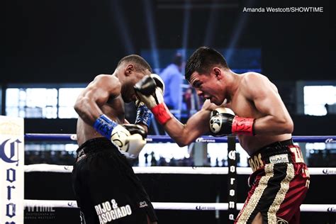 Spence Obliterates Ocampo Results Boxing News
