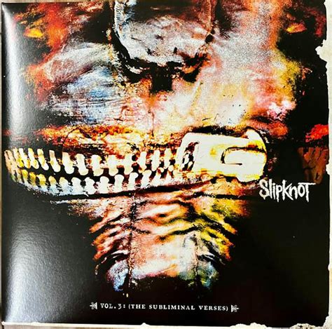 Slipknot Volume 3 The Subliminal Verses X Violet Vinyl Record 2lp