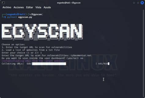 Egyscan El Mejor Escáner De Vulnerabilidades Web Esgeeks