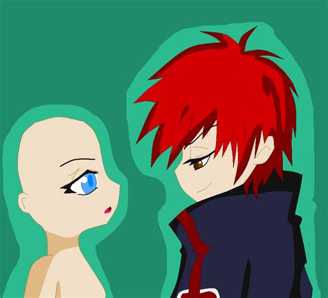 Sasori X Oc Chibi Base By Inu Leo On Deviantart